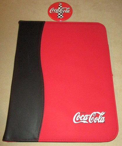 Enjoy Coca Cola - Coke Notepad Organizer 13X10 Portfolio w/ Coke Bottle ...