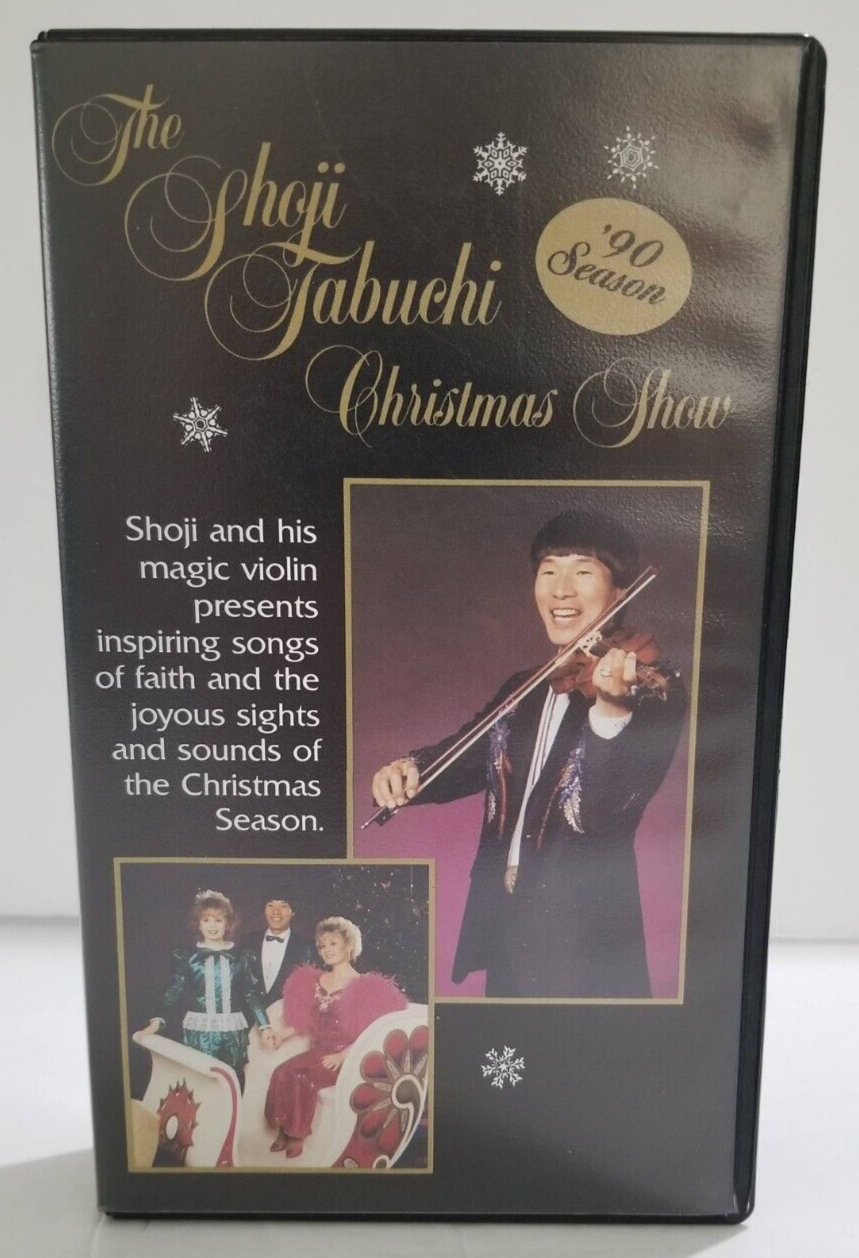 The Shoji Tabuchi Christmas Show 1990 Season VHS Concert Branson ...