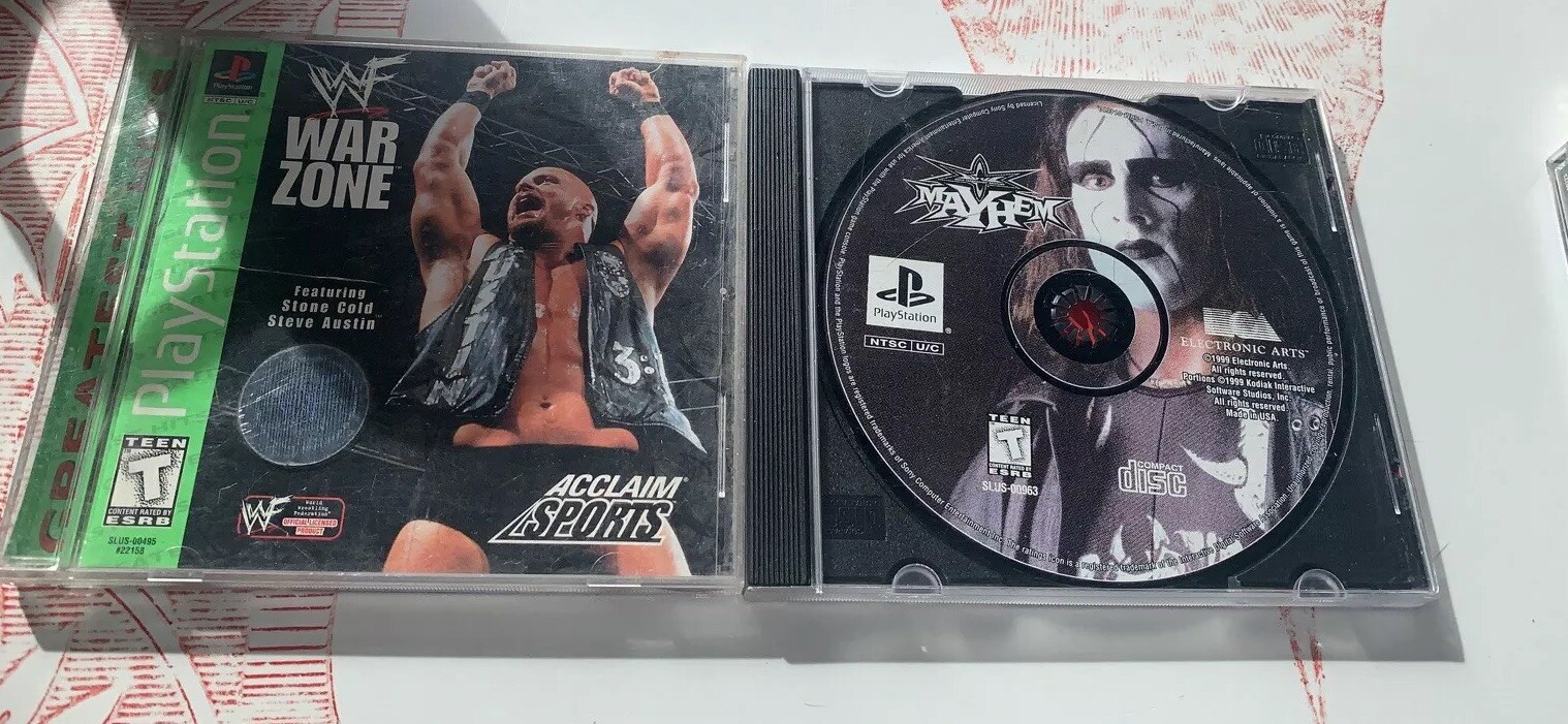 WWF War Zone Playstation - Prix - Photo - Présentation