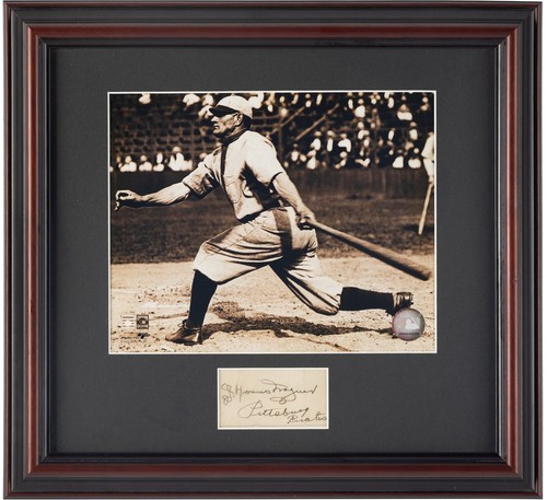 1910's Honus Wagner Signed Cut Signature Auto Framed Display PSA/DNA ...