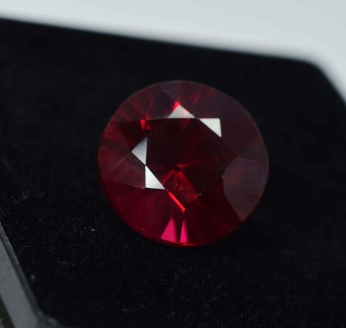 9 Ct Natural Red Ruby Pigeon Mozambique Round Cut Certified Loose ...
