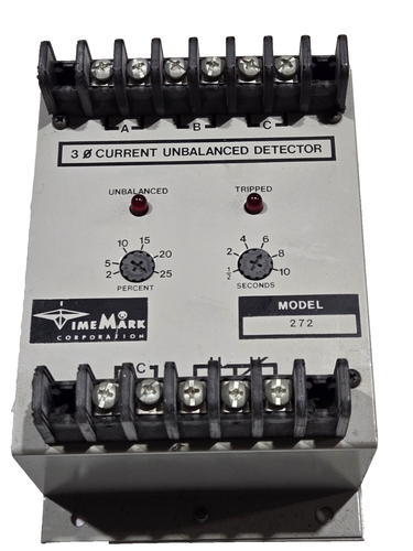 Time Mark 3 Phase Current Unbalanced Detector Model 272 | eBay