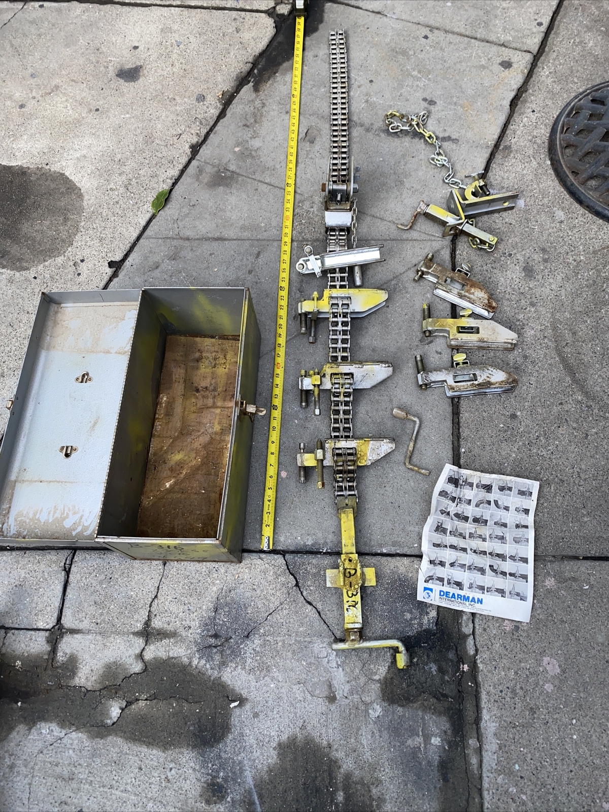 Mathey Dearman 60” Pipe Welding Alignment Clamp Tool b-316 | eBay