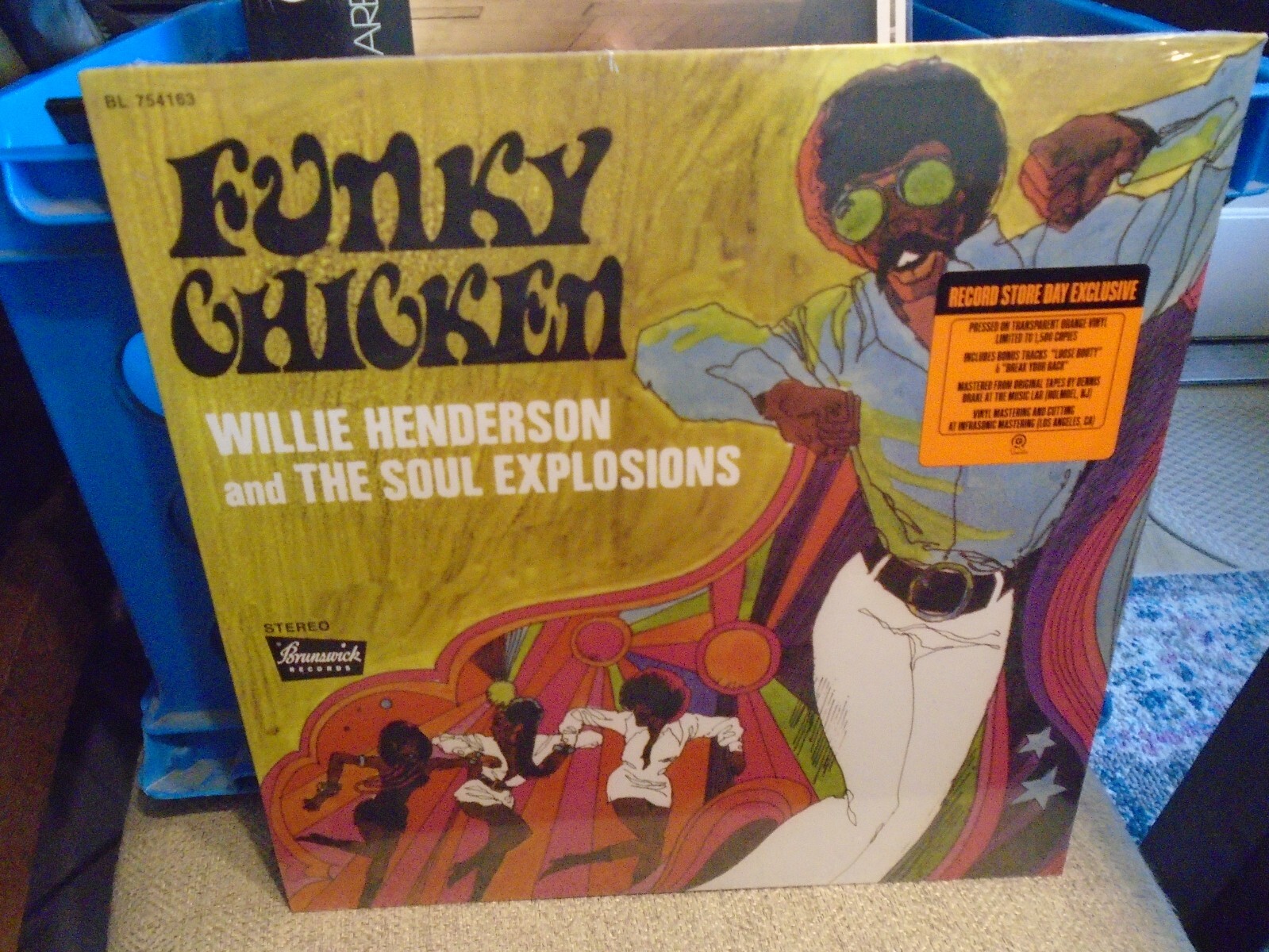 Willie Henderson Funky Chicken LP NEW ORANGE Colored Vinyl rsd 2023 ...
