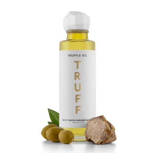 TRUFF White Truffle Oil - White Truffle Infused Olive Oil - Gourmet ...