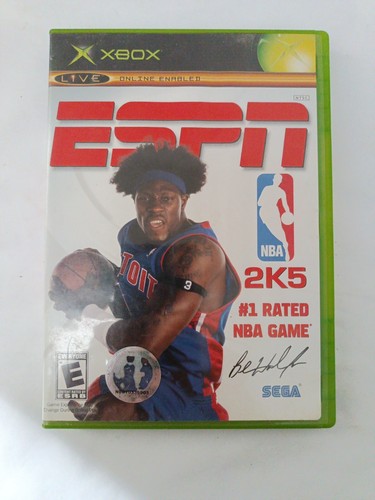 ESPN NBA 2K5 - Xbox Basketball- Complete W/Manual Multiplayer Rated G ...