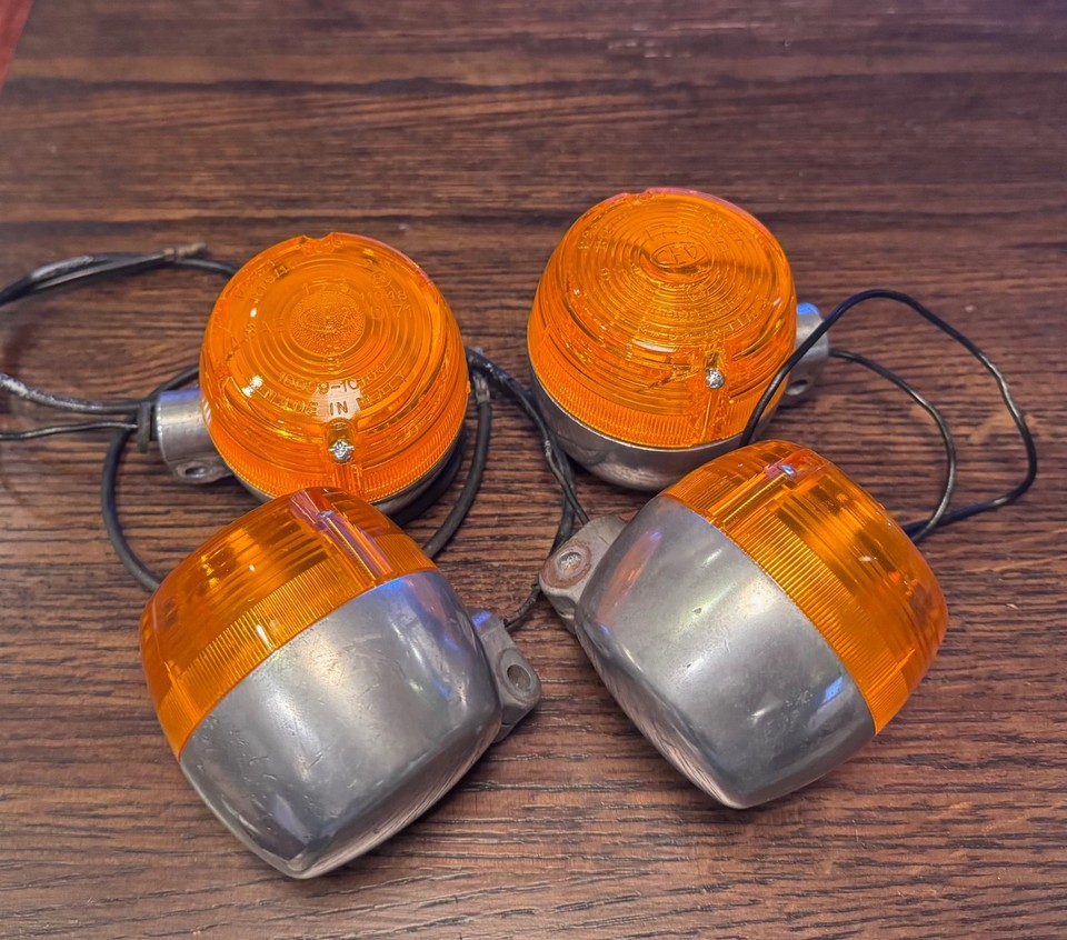 CEV 173 Aluminum Body Turn Signal Set Vespa Moto Guzzi Piaggio Ducati ...