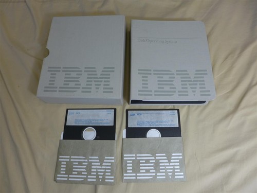 Vintage 1987 First Edition IBM Disk Operating System Booklet +5.25 ...