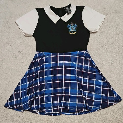 Harry Potter Costume Dress Cosplay Plaid Skirt XL JUNIORS Women ...