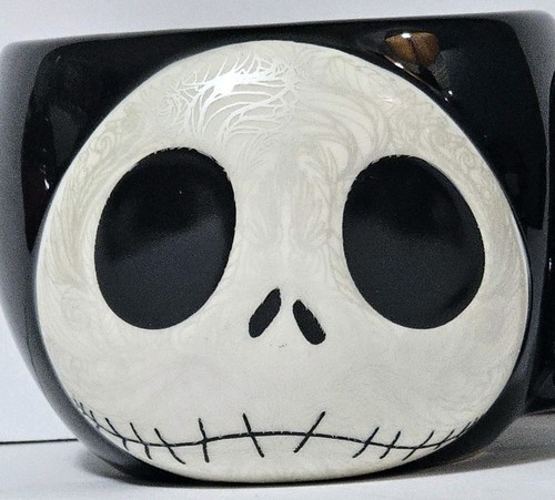Disney Jack Skellington Face Mug Ceramic The Nightmare Before Christmas ...