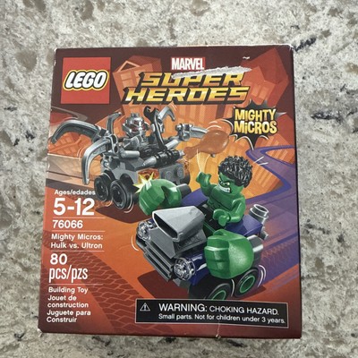 LEGO Marvel Mighty Micros Hulk vs Ultron 76066 New Sealed 673419250665 ...