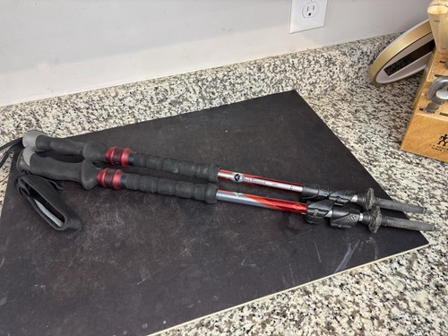 Pair of Black Diamond Trail Shock Flicklock Trekking Poles - 105-140 cm ...