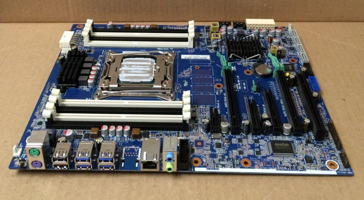 HP Z440 Workstation LGA 2011-3/DDR4 ECC/Motherboard W/E5-1607 V3 CPU ...
