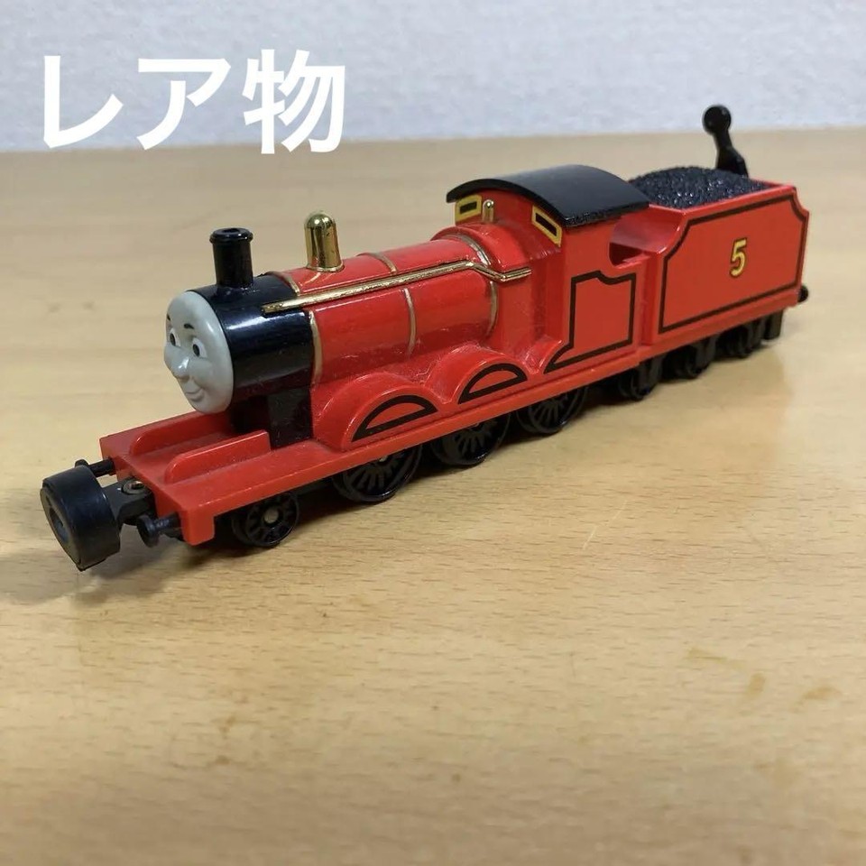 Bandai 1992 Thomas & Friends James Engine Metal/Plastic Collectible ...