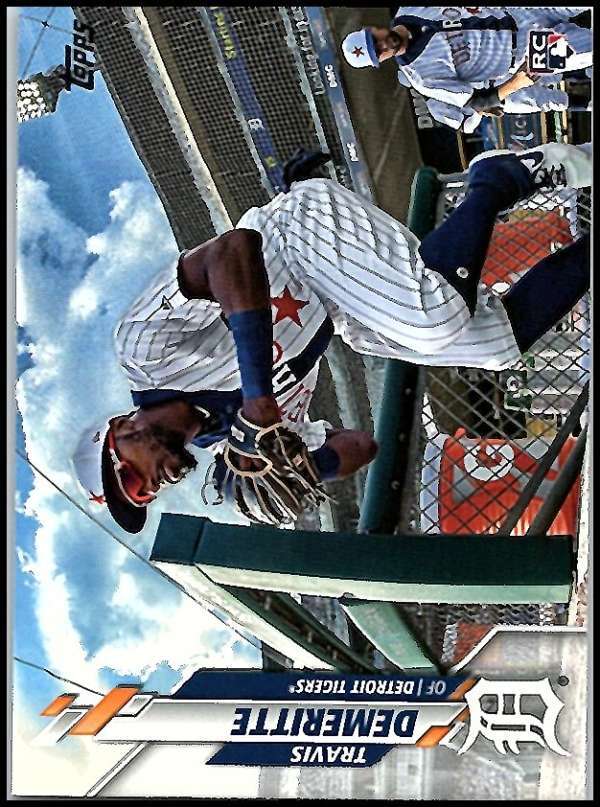 Travis Demeritte RC 2020 Topps #57 ROOKIE MLB Tigers ID:60199 | eBay