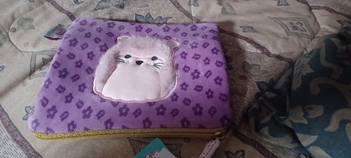 RARE MANUFACTURERS DEFECT Squishmallow Fuzz A Mallows Zipper Pouch (ANU ...