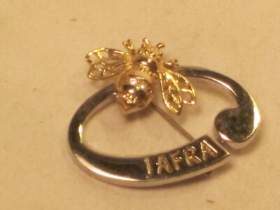 pre-owned JAFRA pin bumble bee insect detail pinback brooch | eBay