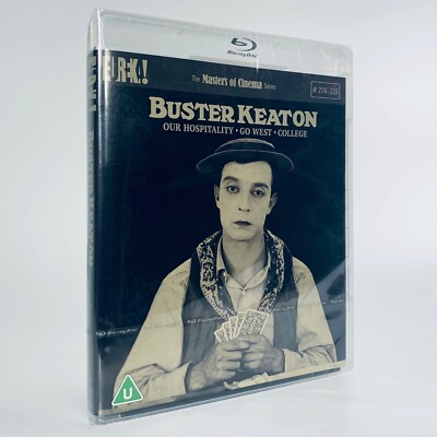 Buster Keaton Our Hospitality Go West College Region B Blu-ray Eureka ...