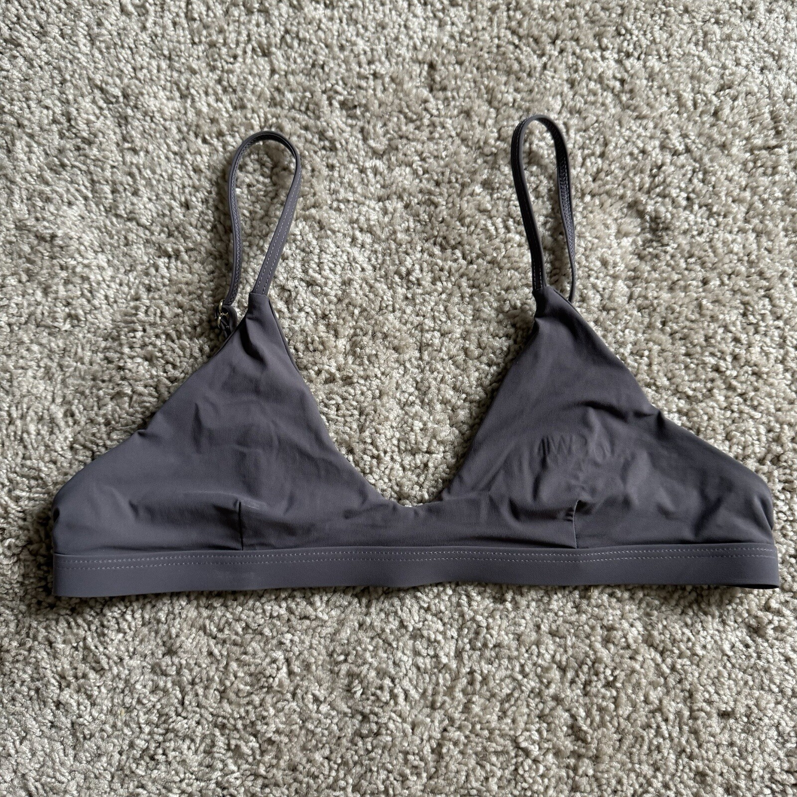 Po Swim By Ava Frati Bikini Top Triangle Nylon Womens… - Gem