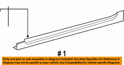 75860-47900 Toyota Moulding assy, body rocker panel, lh 7586047900, New ...