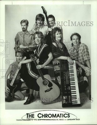 Press Photo Seven Members of the band The Chromatics - sap03549 | eBay