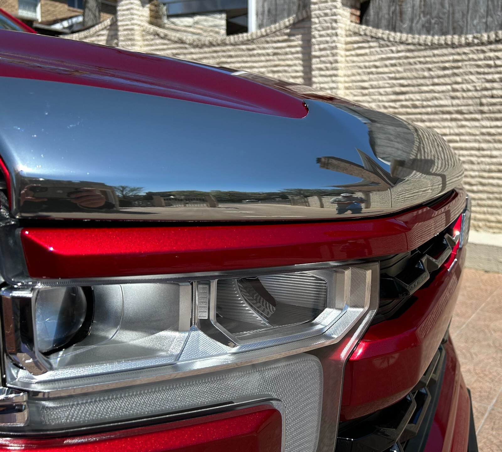Bug Shield CHROME Hood Deflector Flush Mount Guard FOR Toyota Tundra ...