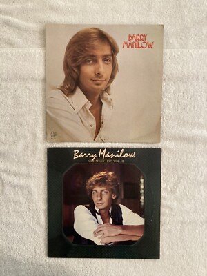 Barry Manilow : Lot of 2 Albums - Barry Manilow / Greatest Hits Vol. II ...