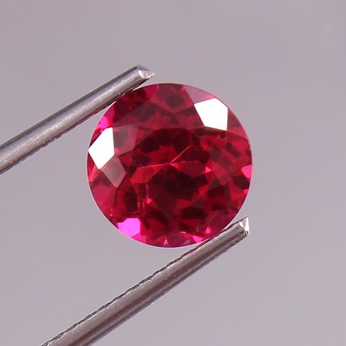 6x6 MM AAA Natural Flawless Mozambique Blood Red Ruby Round Cut Loose ...