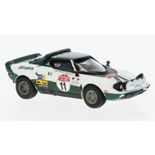LANCIA STRATOS HF N.11 1975 ALITALIA 1:87 Brekina Auto Rally Nuevo ...