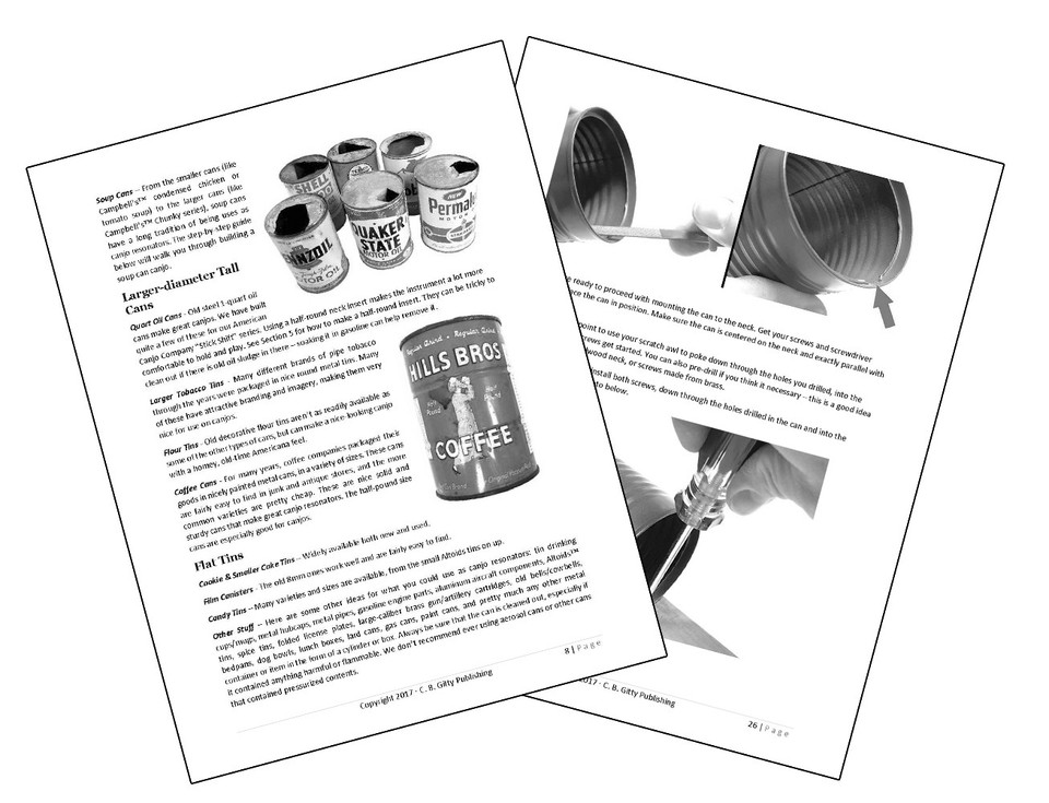 "How to Build a Canjo" book - build your own fun, easy-to-play One ...