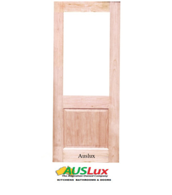 Brand New Auslux Half French Single Glass Internal / External Door Many ...