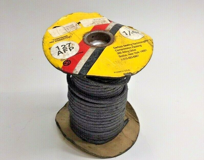 Garlock 127-AFP 1/4" 4Lb Spool Used Stem Compression Packing (Pack of 4 ...