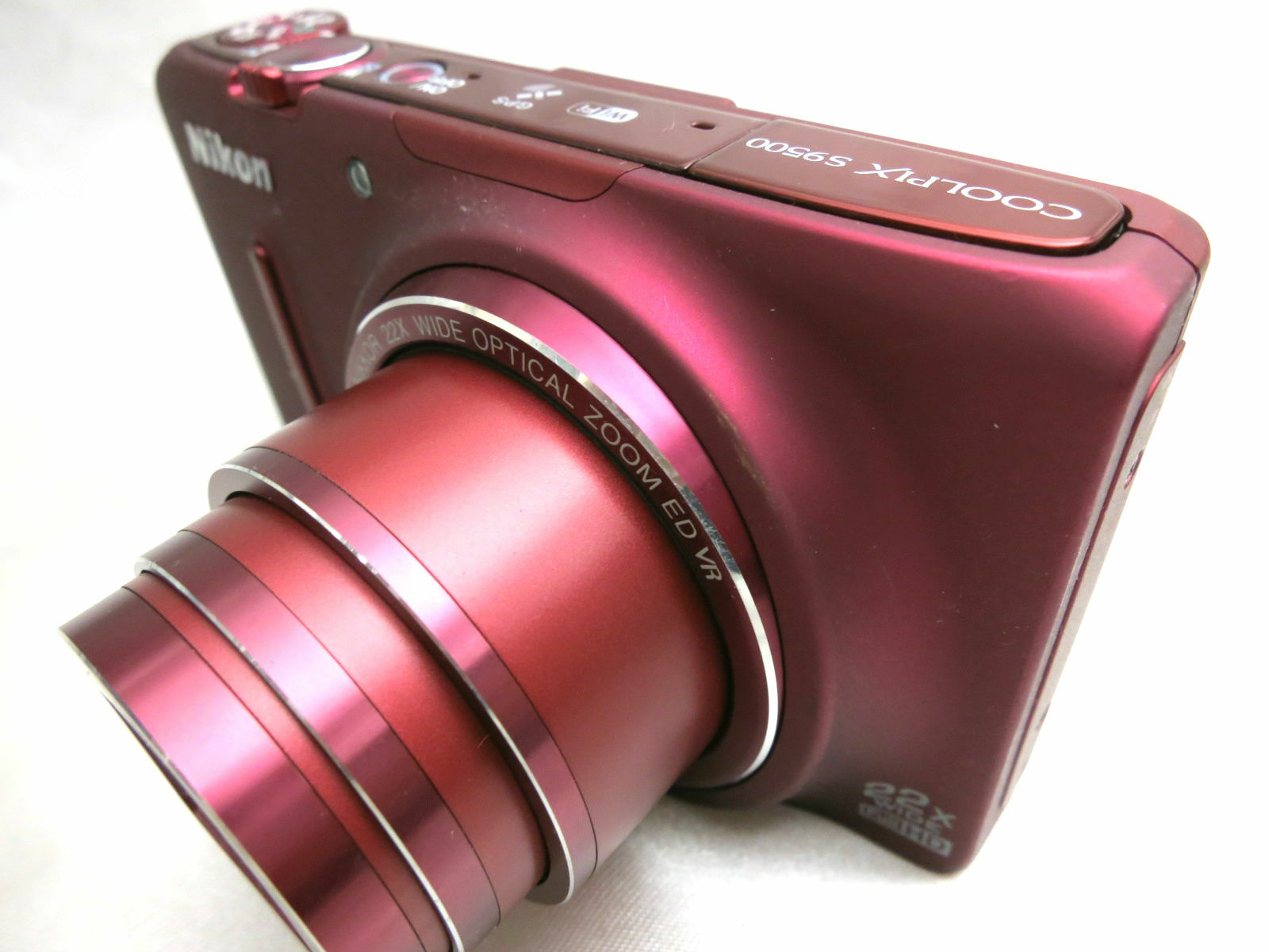 Nikon Cool pix COOLPIX S9500 digital camera red set 18208935017 | eBay