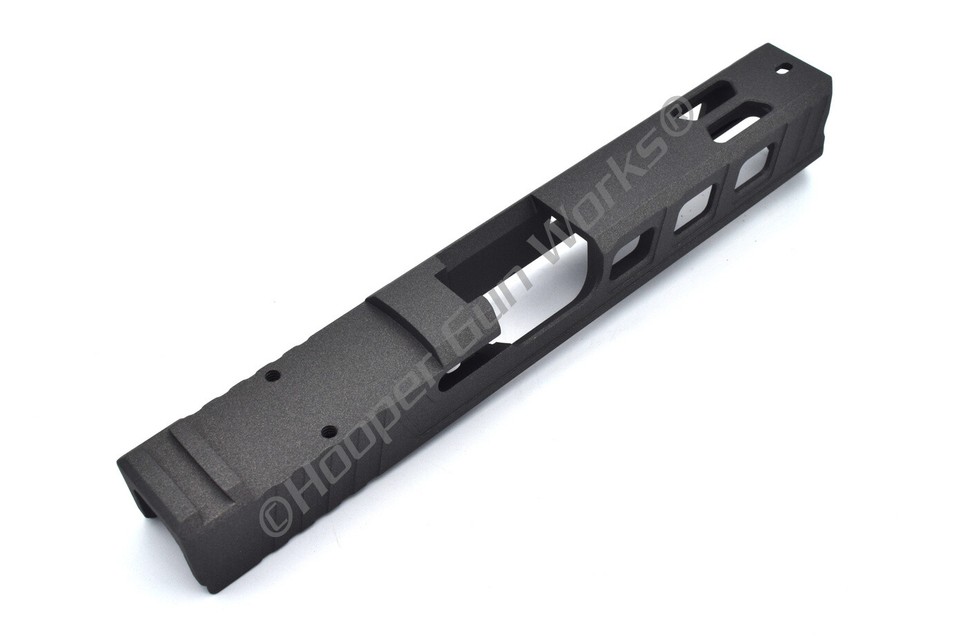 Lightening Cut RMR Slide for Glock 22 40S&W - Tungsten Cerakote Finish ...