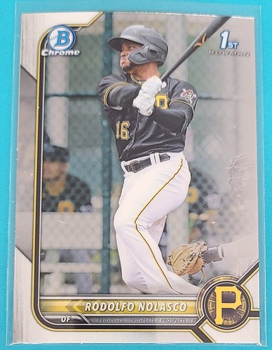 2022 Bowman Chrome Prospects #BCP-69 Rodolfo Nolasco Pirates BASEBALL ...