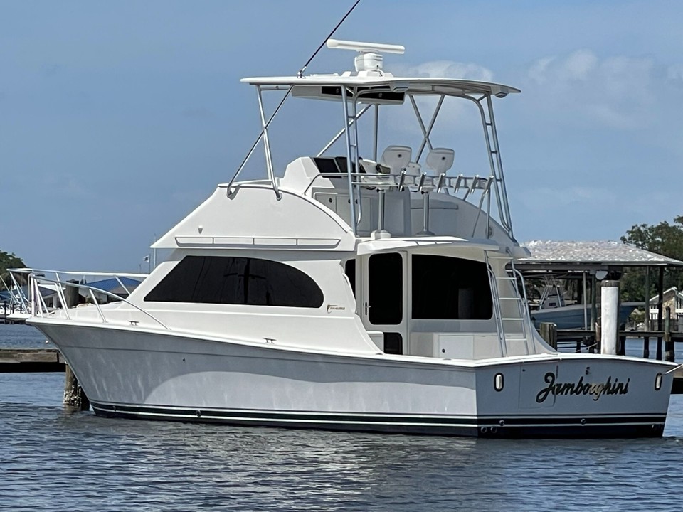 EGG HARBOR 37 SPORT YACHT FISH DIESEL ! LIKE NEW !! SPORTFISH CONDO ON ...