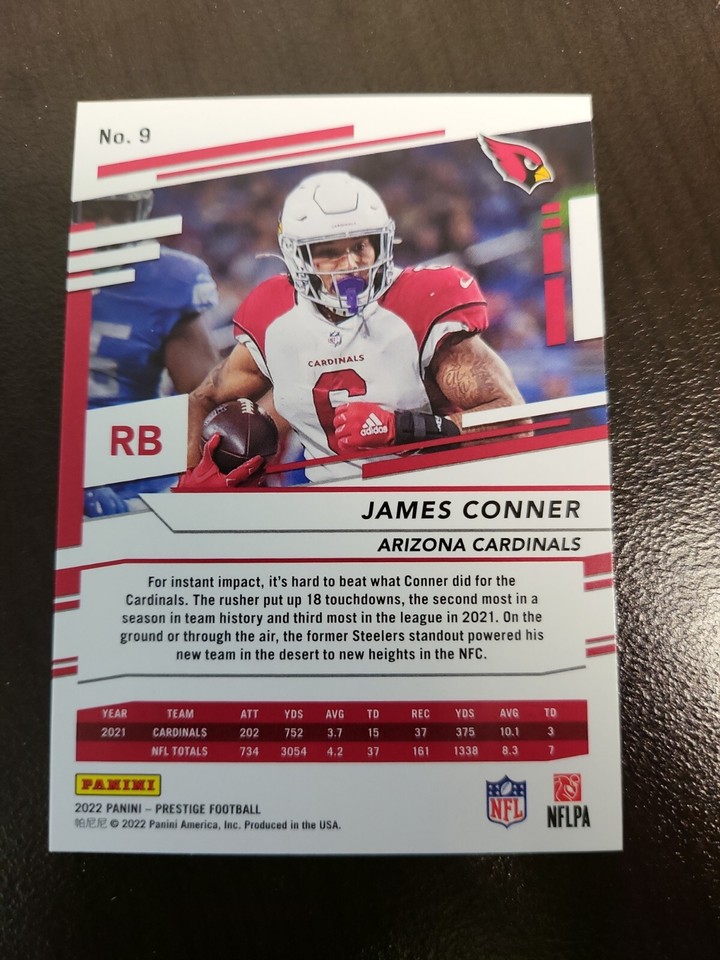 2022 Prestige James Conner card #9 | eBay