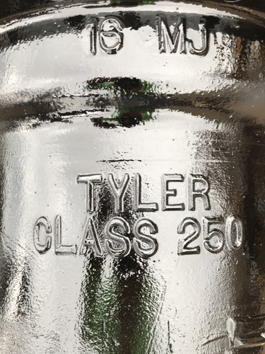 16” X 12” MJ X MJ OFFSET C110 CLASS 250 IRON FITTING Tyler USA ...