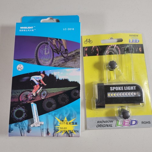 32 LED Bike Flashing Light Bicycle Cycling Wheel Spoke Signals Light ...