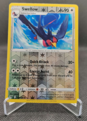 Swellow 134/185 Vivid Voltage Reverse Holo Pokemon TCG card | eBay