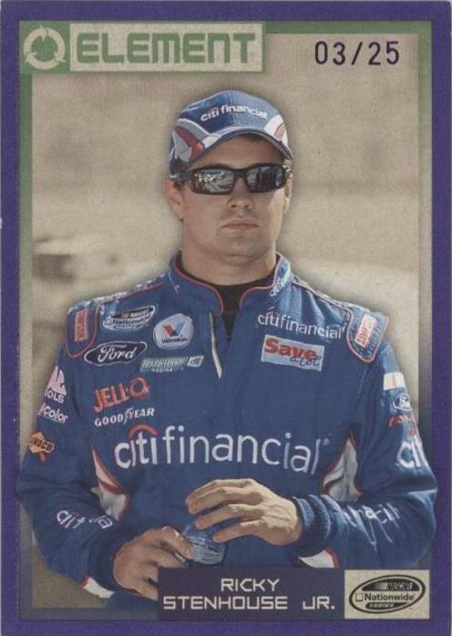 2010 Wheels Element - Ricky Stenhouse Jr. #60 Purple /25 (RC) for sale ...