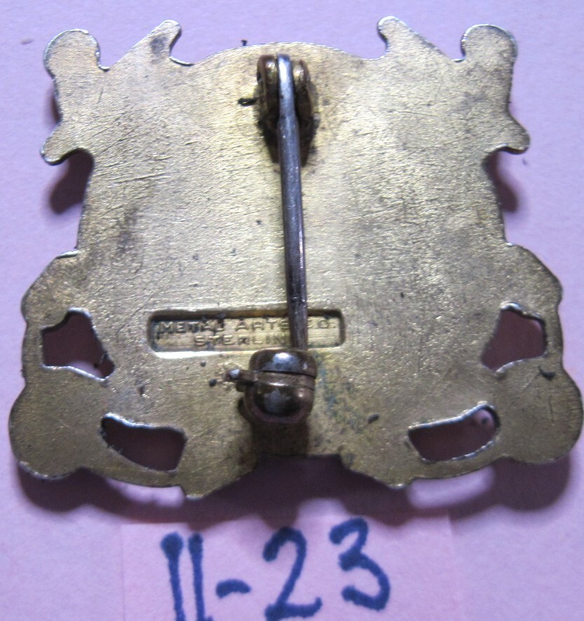 US NAVY DI dui pb Pinback USN SEABEES construction battalions STERLING ...