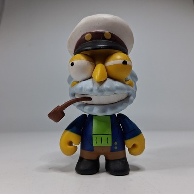 (Figure Only) Kidrobot Simpsons Series 2 Sea Captain (1/20) Vinyl ...
