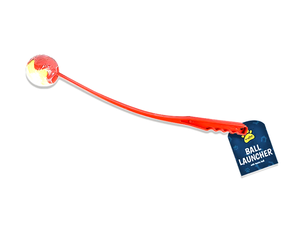 Pack of 4 - Dog Puppy Pet Toy Rope Chew Ropes Launcher Ball Training ...