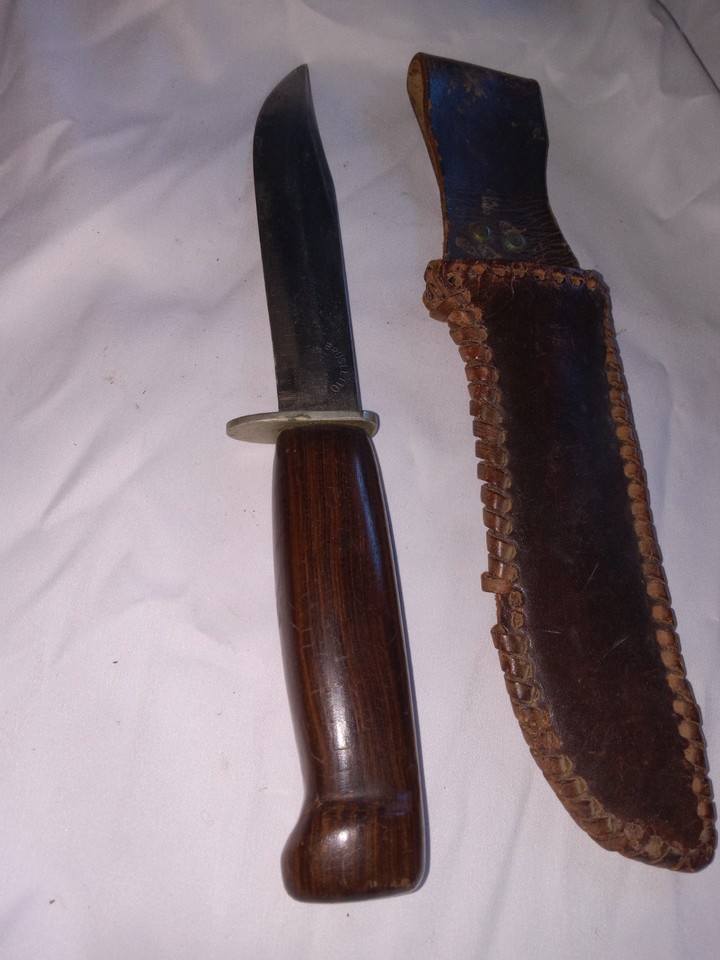 Brusletto Geilo - classic Norwegian hunting knife - vintage carbon ...