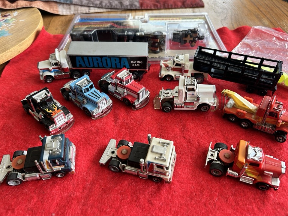 Vintage Semi Slot Car Collection Lot Tyco AFX Mixed Lot | eBay