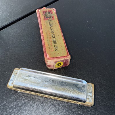 HOHNER PANARMONIC LANCER THE AMERICAN ACE HARMONICA IRELAND ORIGINAL ...