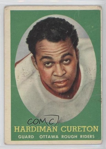 1958 Topps CFL Hardiman Cureton #33 | eBay