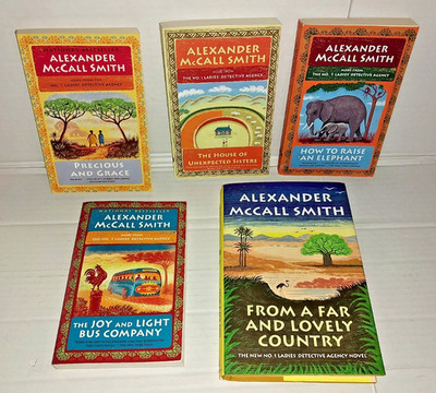 Lot 5 No 1 Ladies Detective Agency books Alexander McCall Smith ...