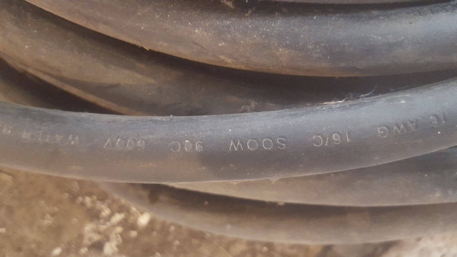 16 AWG 16 Strand AIW CORP 600V Water resistant P-136-29-MSHA wire ...